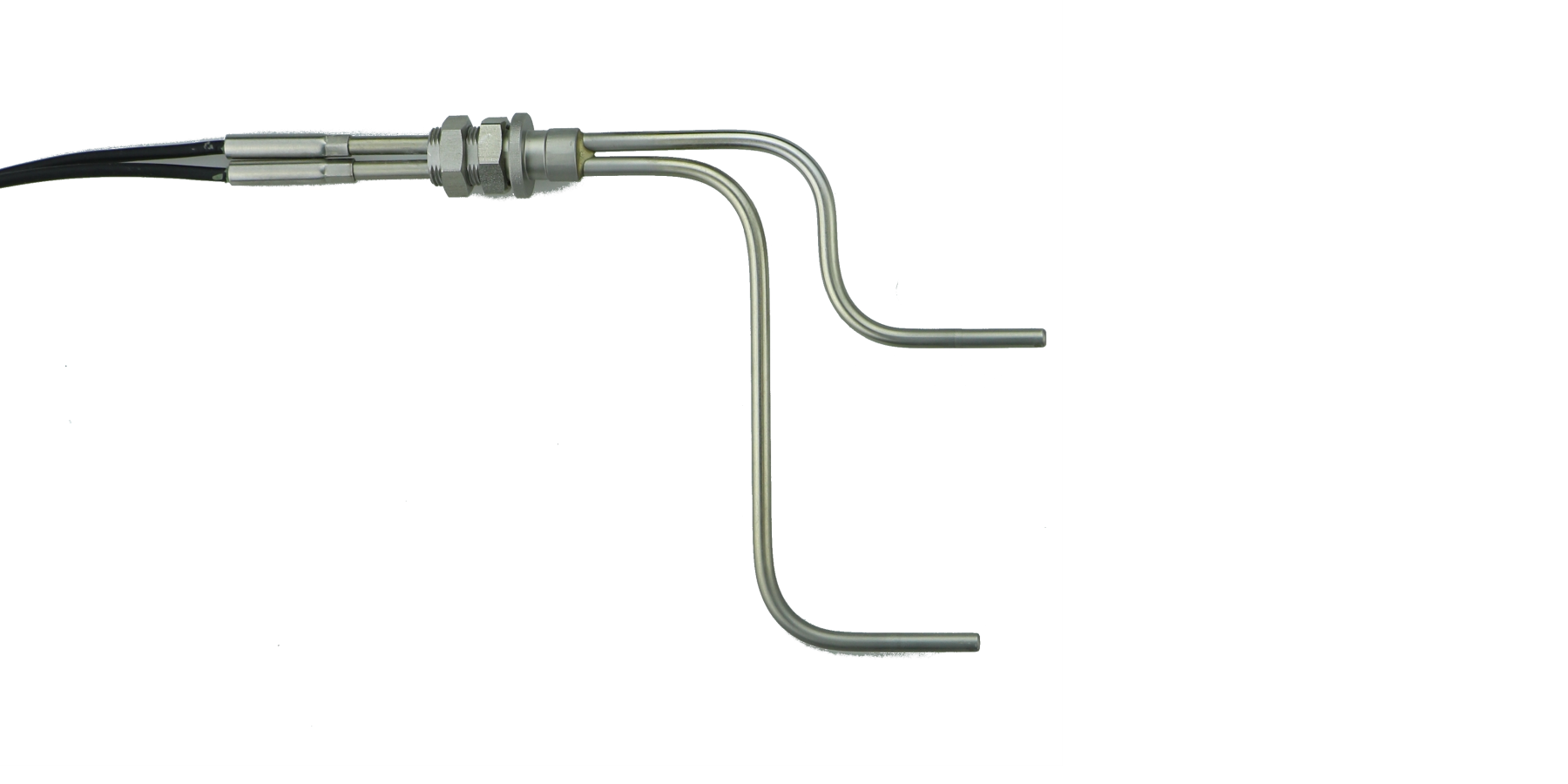 Pt 100 PROBE Ø 4,5 mm WITH 2 MEASUREMENT LEVELS, M14x1 FEEDTROUGH AND ...